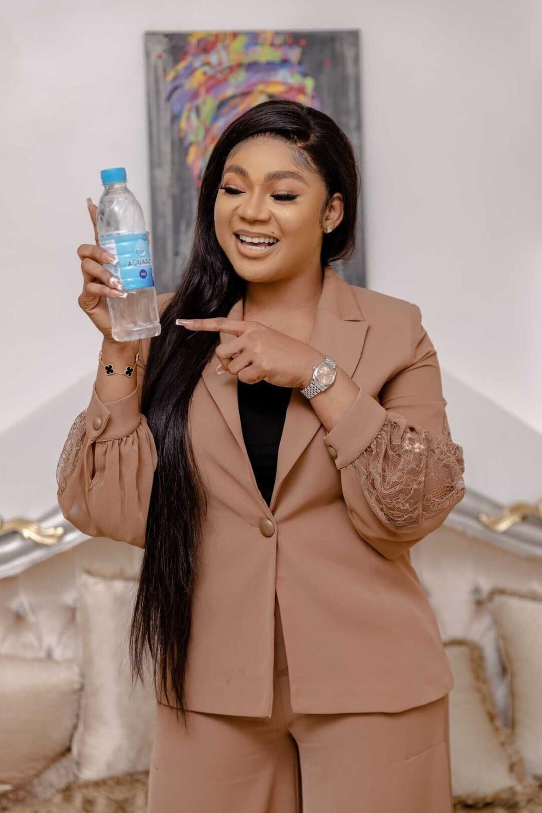 Nollywood actress emerge as Aquadon water brand ambassador